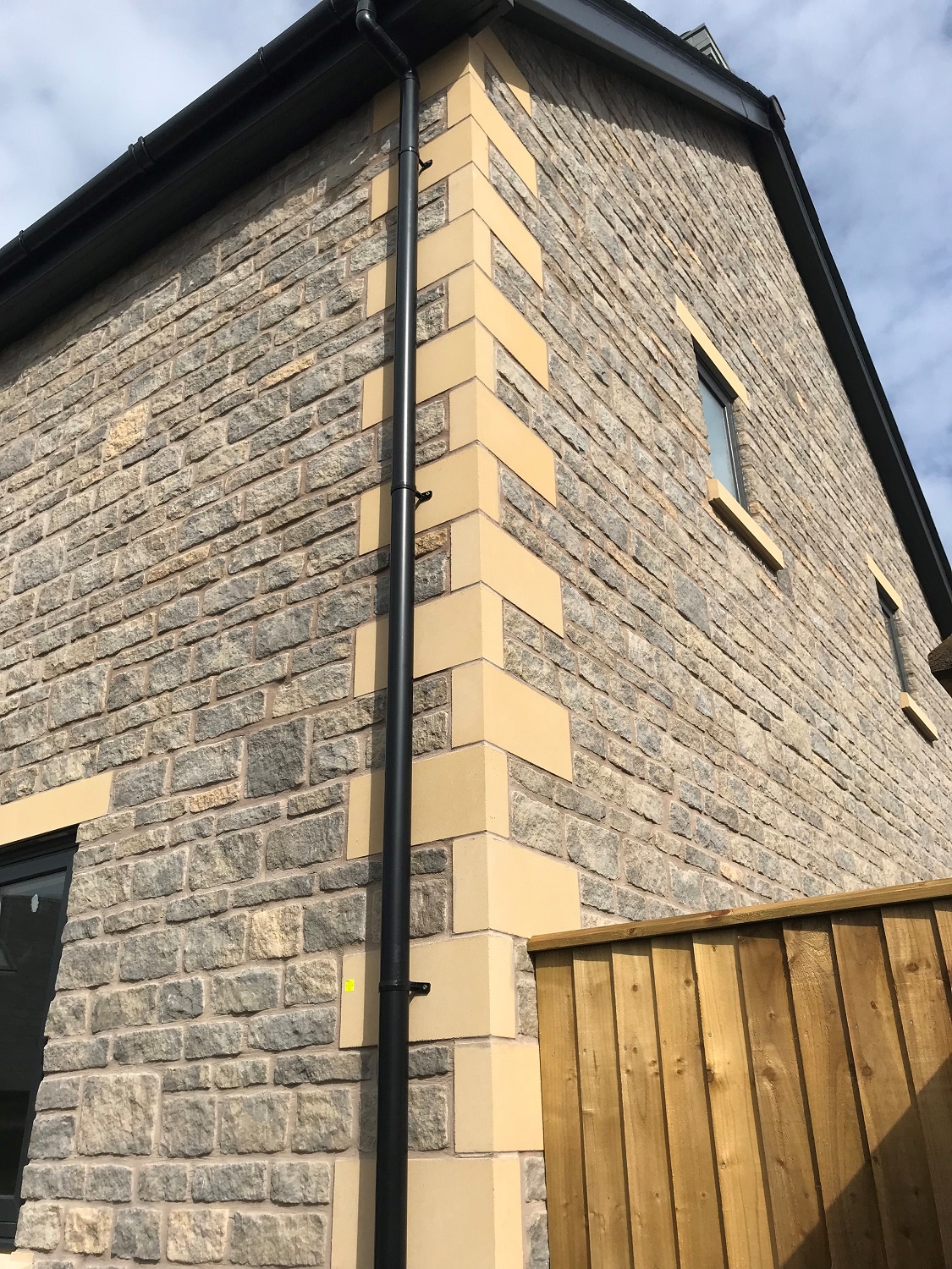Faced stone units for range of new build properties – Ashcott, Somerset ...