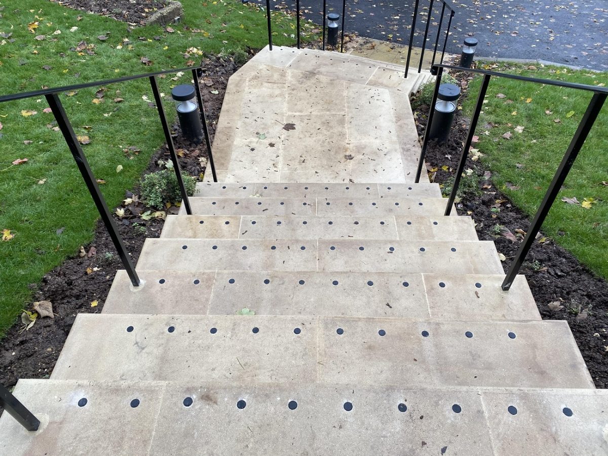 Bath stone faced steps for property in Bath Somerset – Kevin Mitchell ...